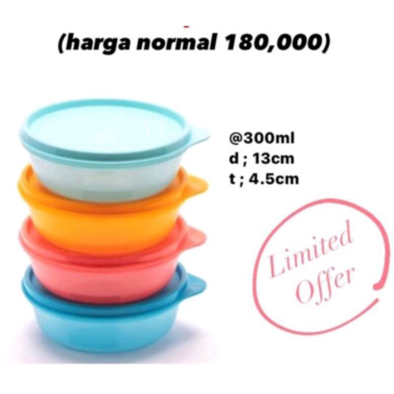 Jual mangkok junmod Tupperware ( 4 ) | Shopee Indonesia