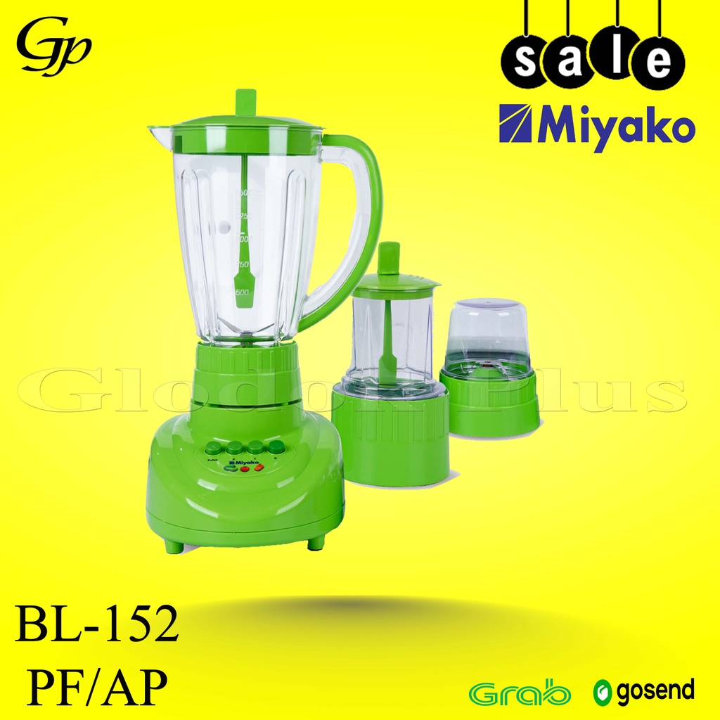 Jual blender miyako bl 152pf ap 152pfap 3 in 1 plastik 152 bl152 ...