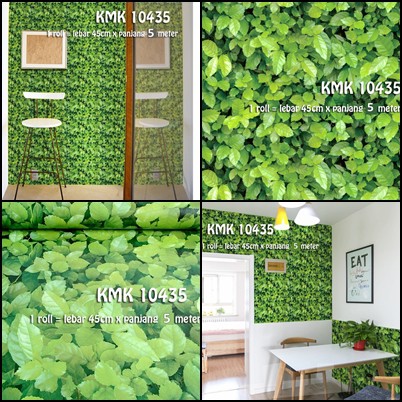Jual WALLPAPER STIKER DINGING TEMBOK MOTIF DAUN 10435 vincess | Shopee ...