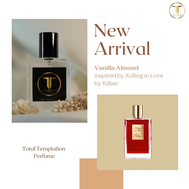 Jual Total Temptation Perfume (Vanilla Almond) | Shopee Indonesia