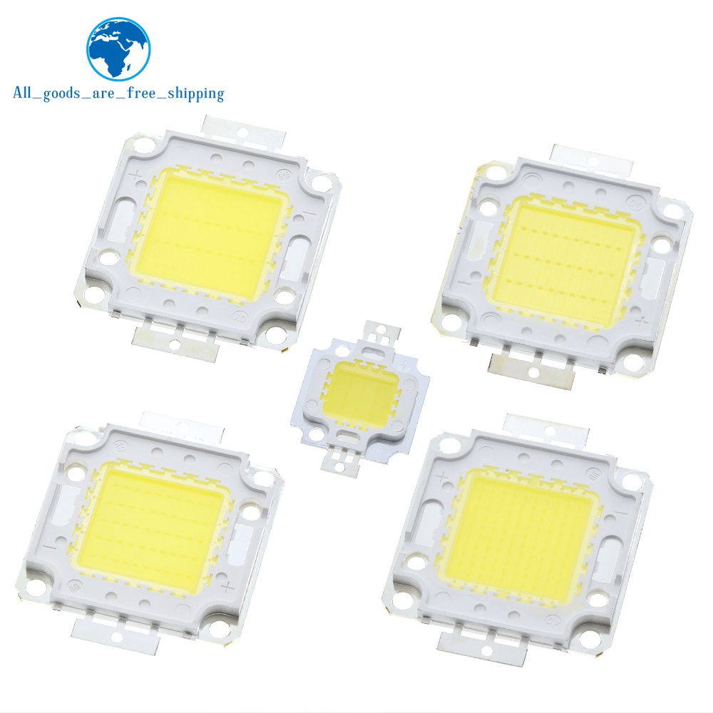 Jual Chip Lampu Sorot LED COB 10W 20W 30W 50W 100W DC 12V 36V Warna ...