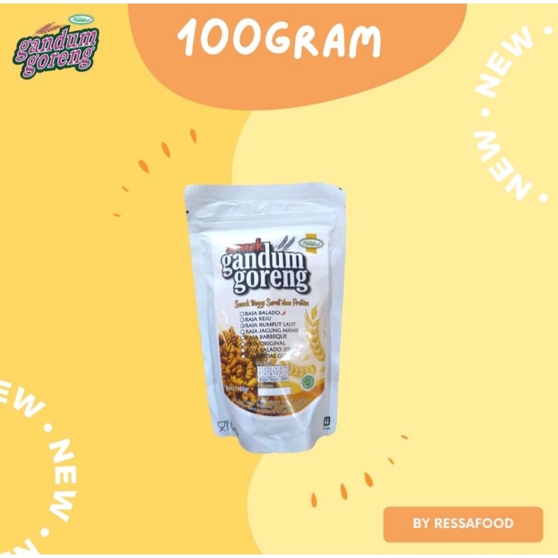 Jual snack Gandum goreng ukuran 100g | Shopee Indonesia