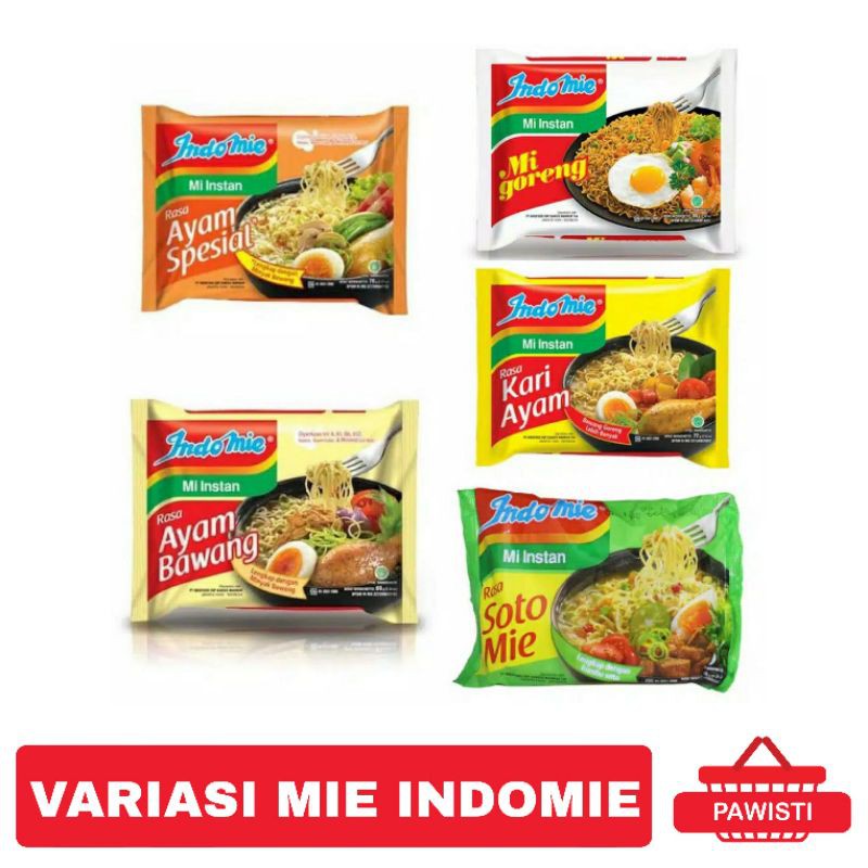 Jual VARIASI RASA INDOMIE / INDOMIE GORENG / INDOMIE SOTO MIE / INDOMIE ...