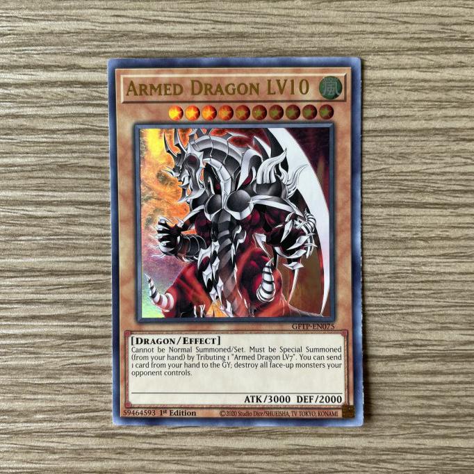 Jual Buruan Serbu] Yugioh Armed Dragon Lv10 Gftp Ultra | Shopee Indonesia