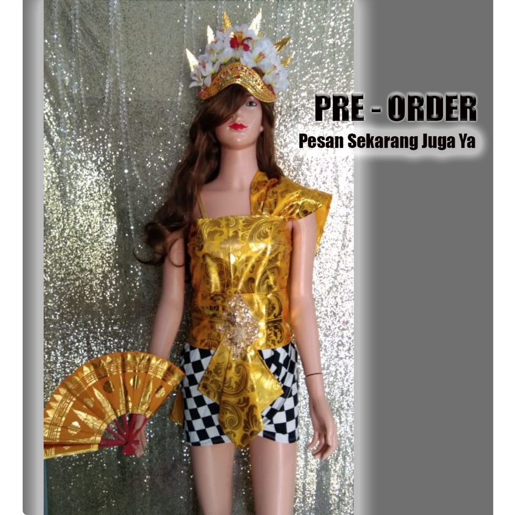 Jual Baju Tari Bali Wanita Kostum Custom Sesuai Pesanan | Shopee Indonesia