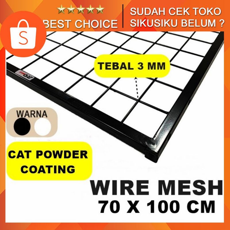 Jual Wire Grid Mesh 70 X 100 CM - Kawat Jaring Kawat - Ram Dinding ...