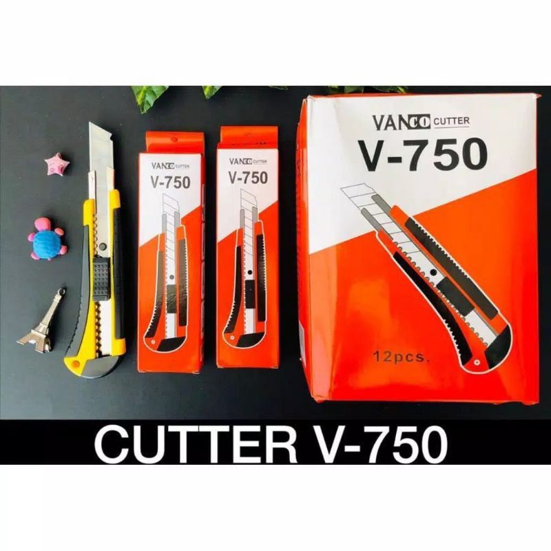 Jual Cutter VANCO besar V - 750 (Ada Dus bawaan) | Shopee Indonesia