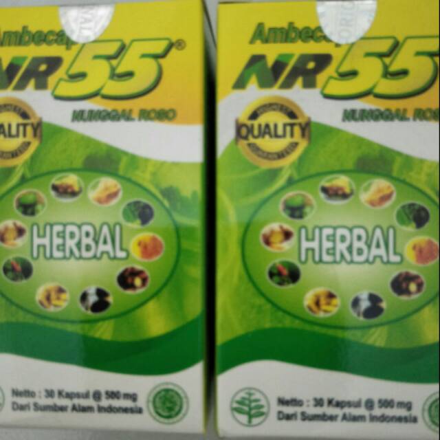Jual AMBECAP NR 55 ISI 30 KAPSUL HERBAL ALAMI BERKHASIAT ORIGINAL ...