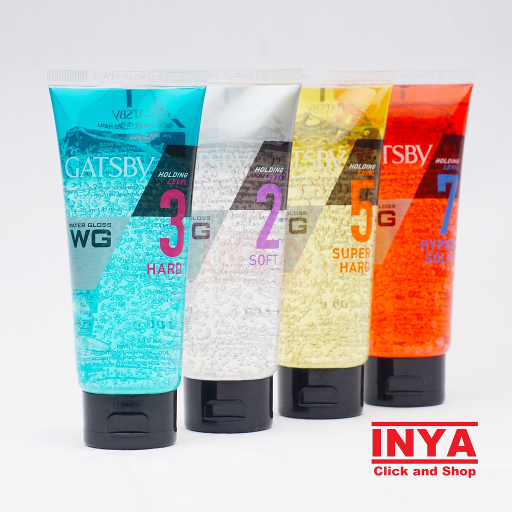 Jual GATSBY WG WATER GLOSS HAIR GEL 100gr | Shopee Indonesia