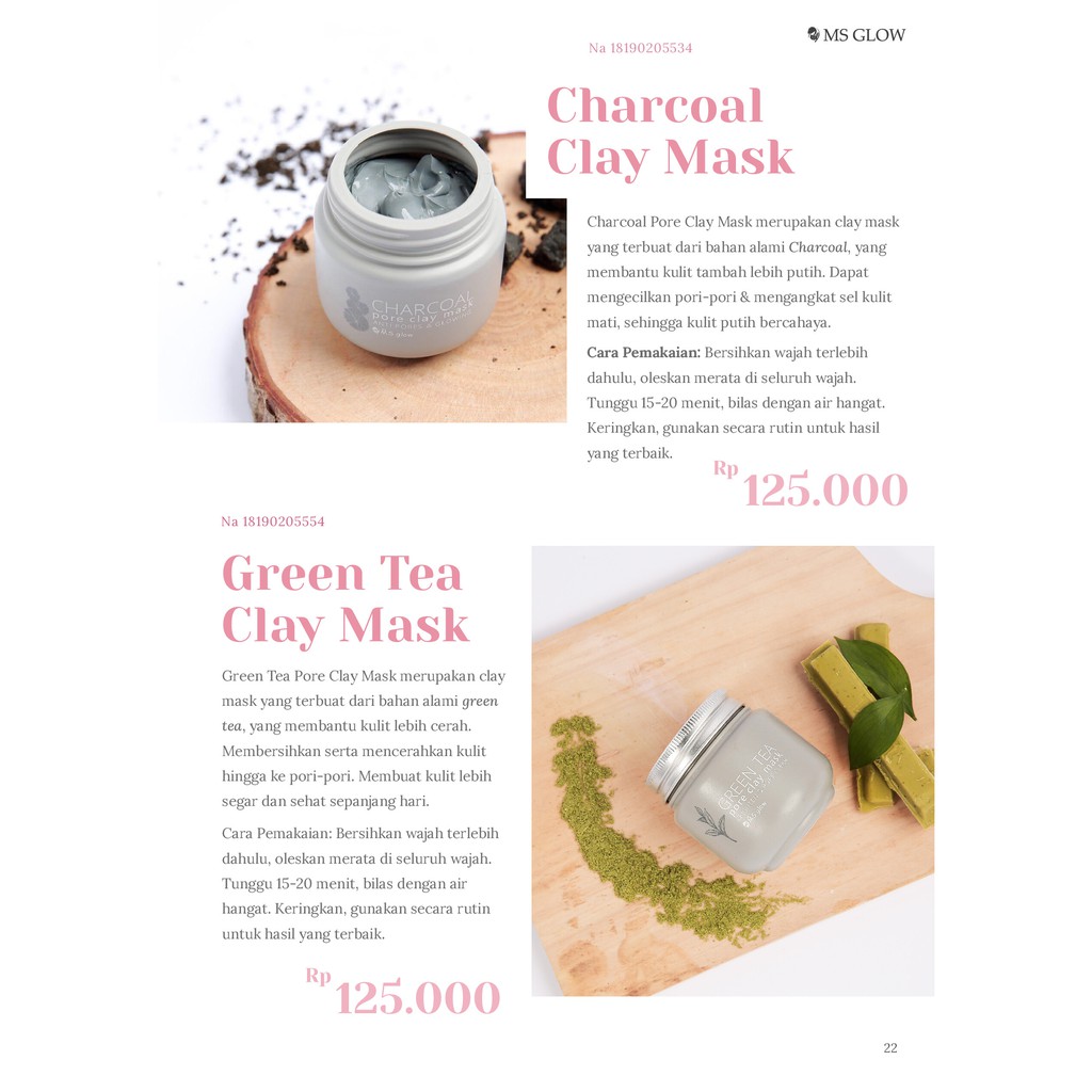Jual CHARCOAL CLAY MASK BY MS GLOW ORIGINAL | Shopee Indonesia