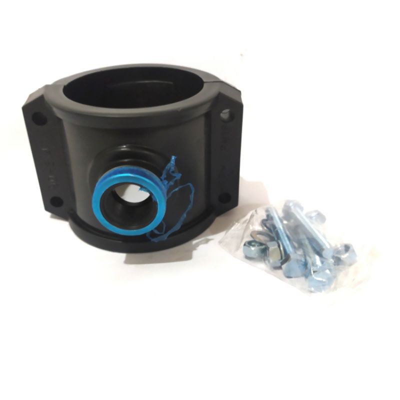 Jual klem sadel HDPE 1,5" - 2" - 21/2 - 3" - 4" ke 1/2" atau 3/4" SNI ...