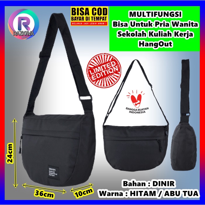 Jual Tas Samping Wanita Pria Salempang Slempang Selendang Sandang ...