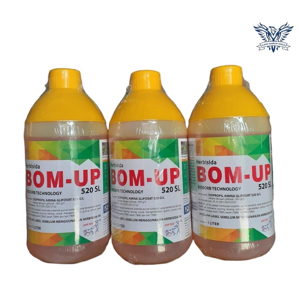 Jual HERBISIDA BOM UP 520 SL 1 liter 100% Original SAPROTAN UTAMA ...