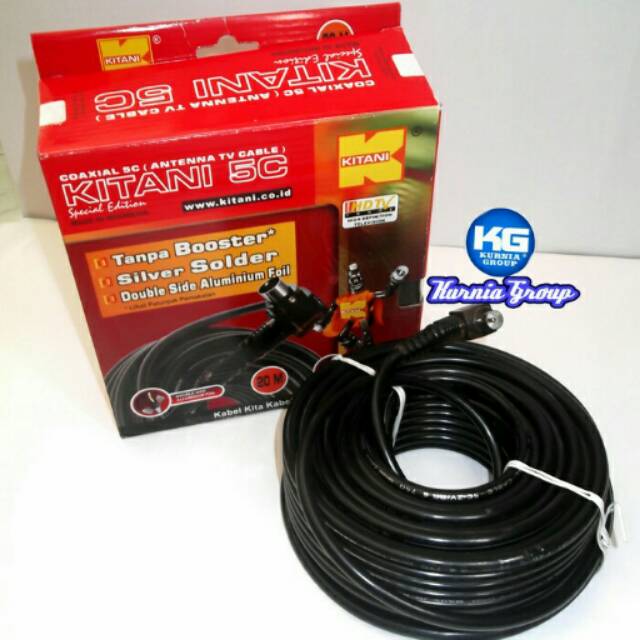 Jual Best Product !! KABEL ANTENA KITANI 20M TANPA BOSTER HIGH QUALITY ...