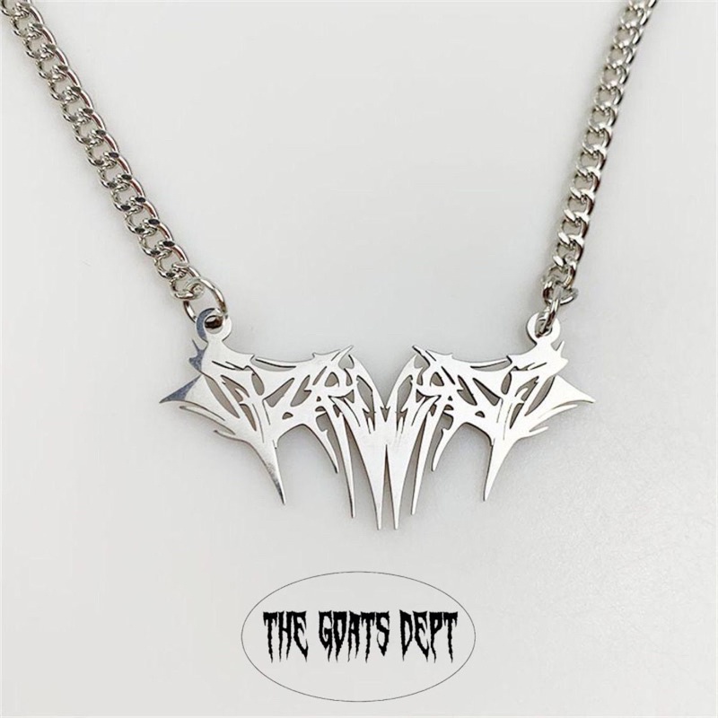 Jual The Goats Dept - Graffiti Chain Necklace / tgd35 kalung abstrak ...