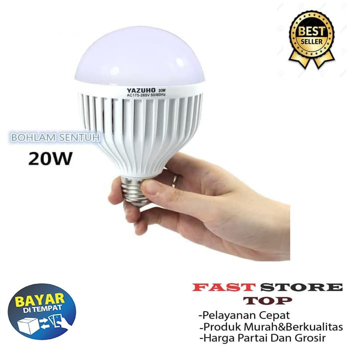 Jual FAST Lampu Sentuh Emergency 20 watt / Lampu Magic Led 20 watt ...