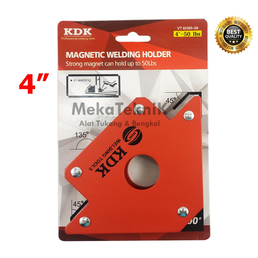 Jual SIKU MAGNET LAS 4" KDK / MAGNET SIKU / MAGNET LAS MODEL PANAH ...