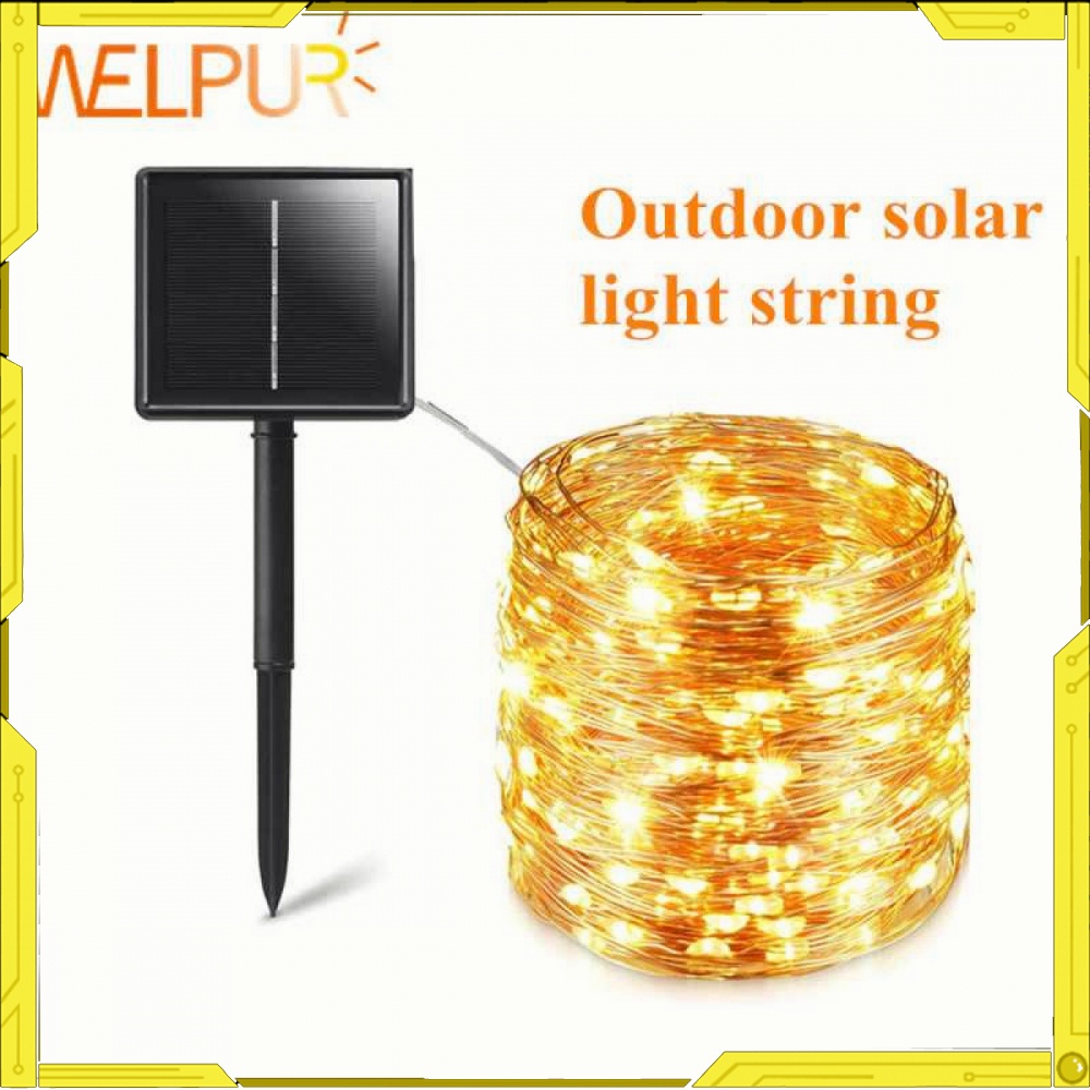 Jual Lampu Hias Fairy Light String Solar Power 200 LED 22M - LISM-11 ...