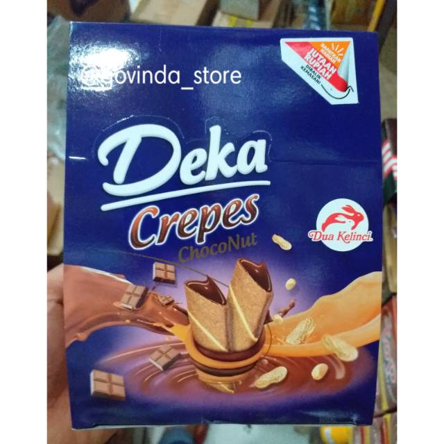 Jual DEKA CREPES CHOCONUT 1BOX 12PCS | Shopee Indonesia