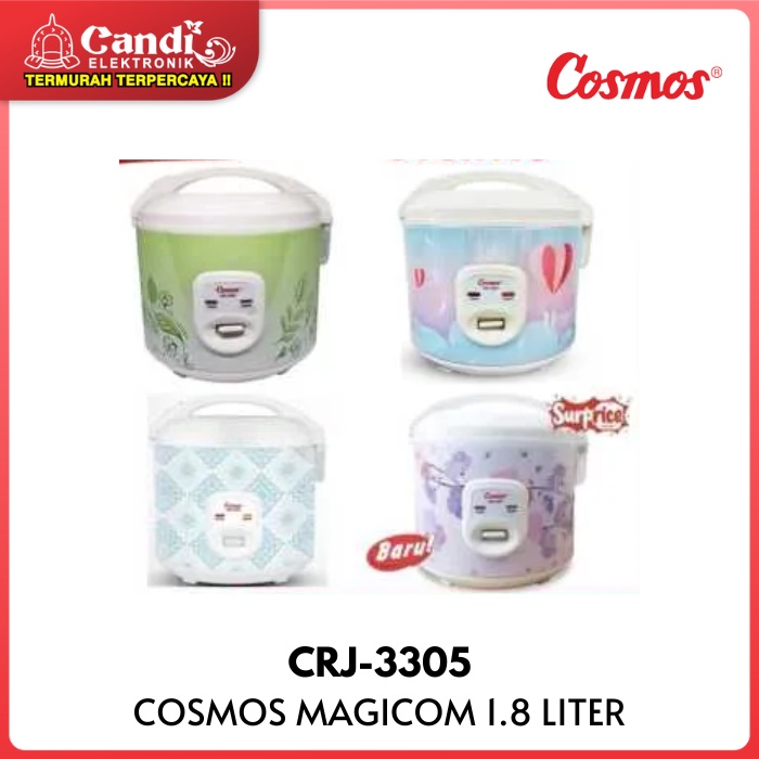 Jual COSMOS Magicom 1,8 Liter CRJ-3305 | Shopee Indonesia