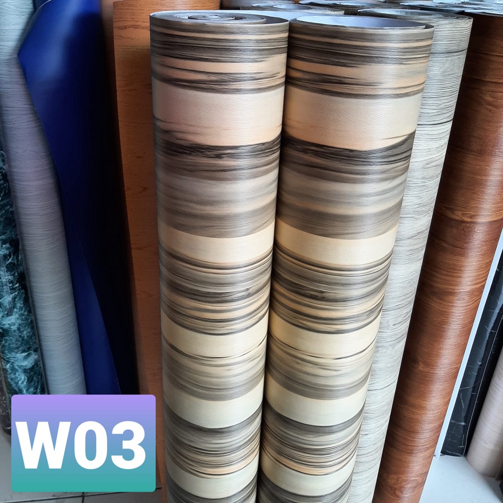 Jual Stiker Wallpaper Pintu Motif Serat Kayu Untuk Furniture Meja Pintu ...