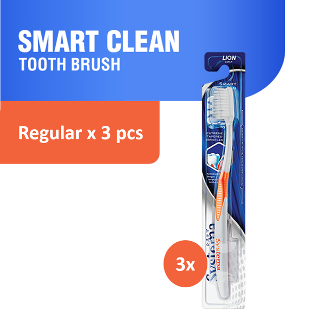 Jual Systema Sikat Gigi Smart Clean 3 Pcs | Shopee Indonesia