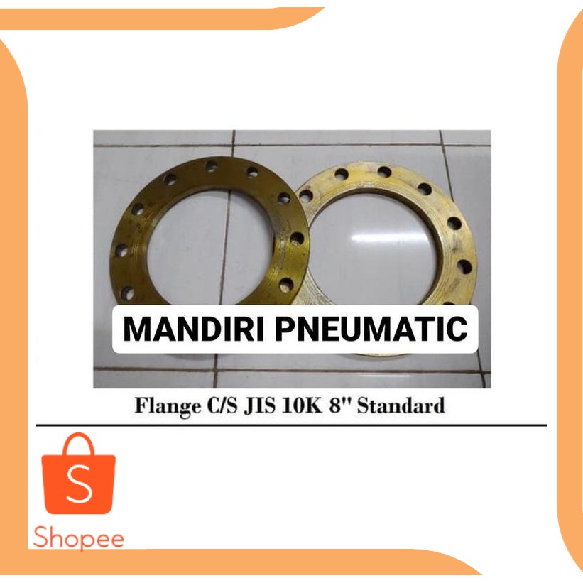 Jual Jual sparepart Flange Las Besi jis 10k STD 8” ( 8 inch ) Tebal ...
