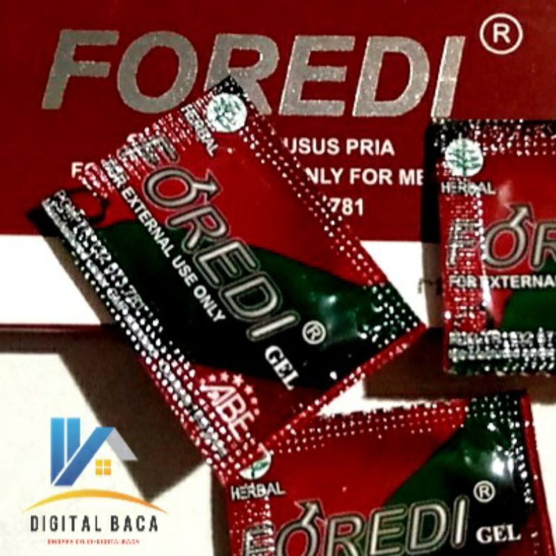 Jual FOREDI Gel Gak Bikin Kebas Masih Terasa Sensitif (Promo Extra 1 ...