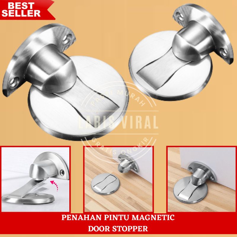 Jual Penahan Pintu Rumah Magnet Murah Anti Tabrakan | Pengganjal Pintu ...