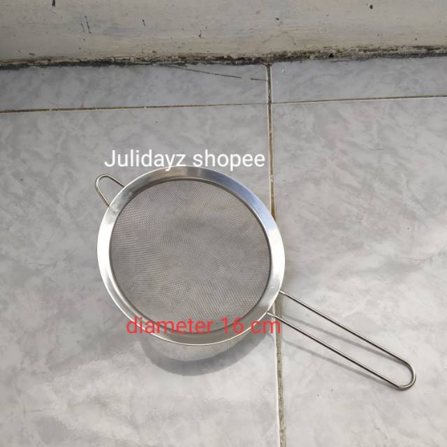 Jual Saringan stainless diameter 16 cm | Shopee Indonesia