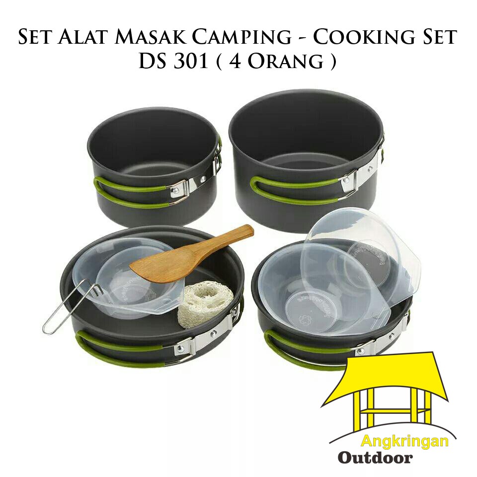 Jual Cooking Set Nesting DS 308 DS 301 DS 200 DS 500 DS 101 Set Alat ...
