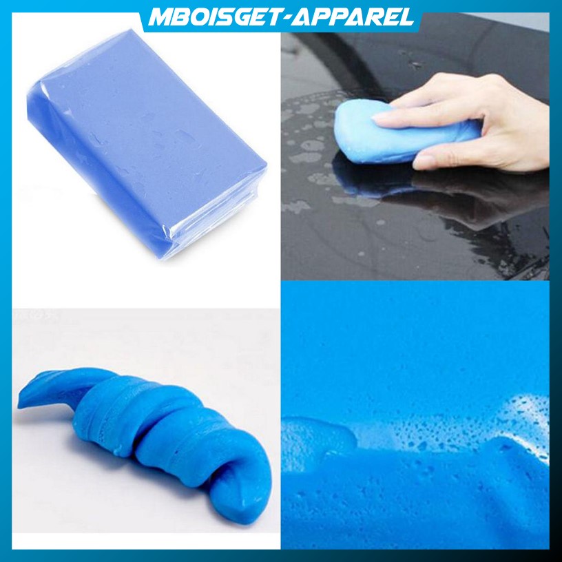 Jual MBOISGET - Sikeo Auto Care Magic Clay Bar Cleaner Mobil 100g poles ...