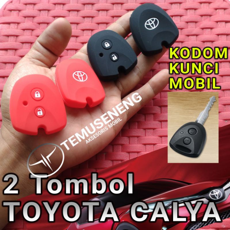 Jual Kondom Kunci Mobil Sarung Casing Remot Mobil Toyota Calya Gran ...