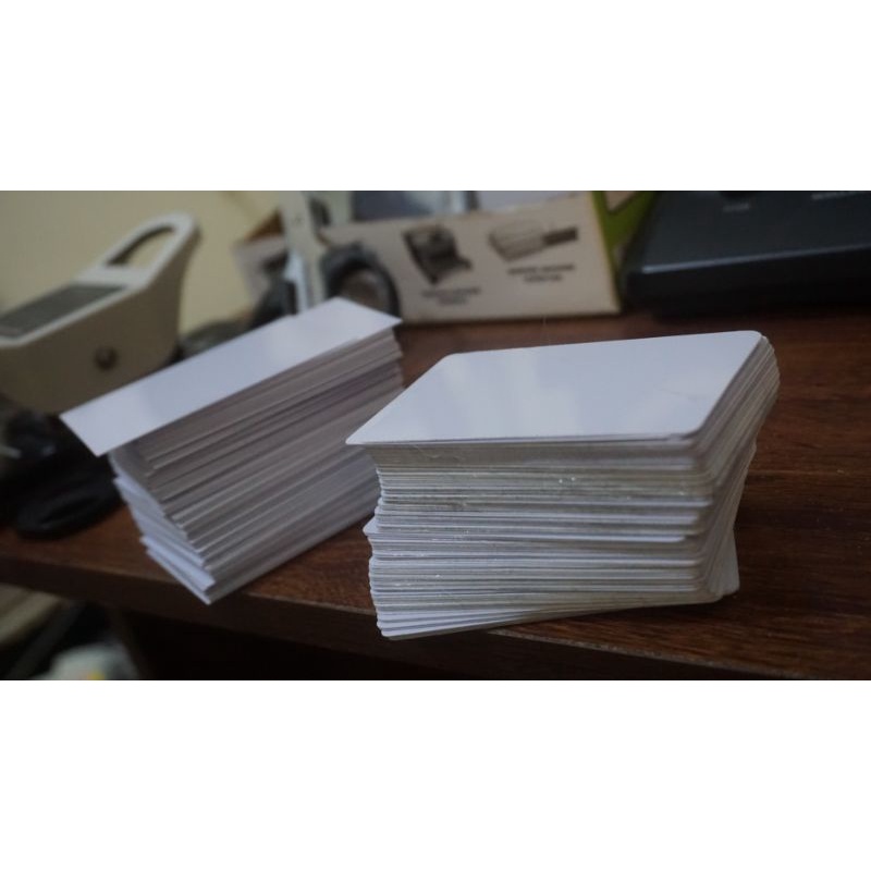 Jual ID CARD PVC BLANK POLOS | Shopee Indonesia