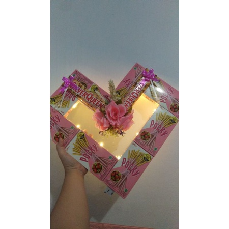 Jual pocky bouquet bucket / pocky love viral /pocky love free kartu ...