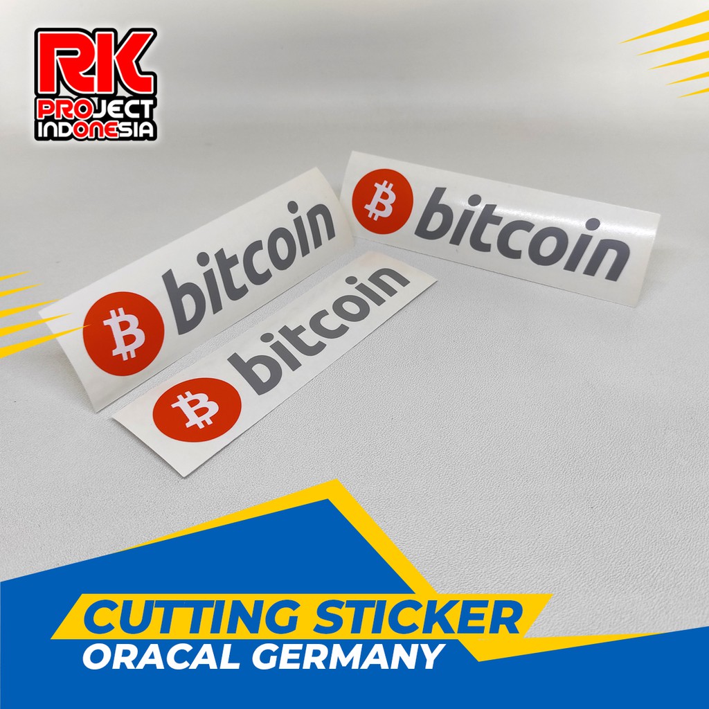 Jual BITCOIN CUTTING STICKER / STIKER ORACAL 651 / ORAFOL 6510 | Shopee ...