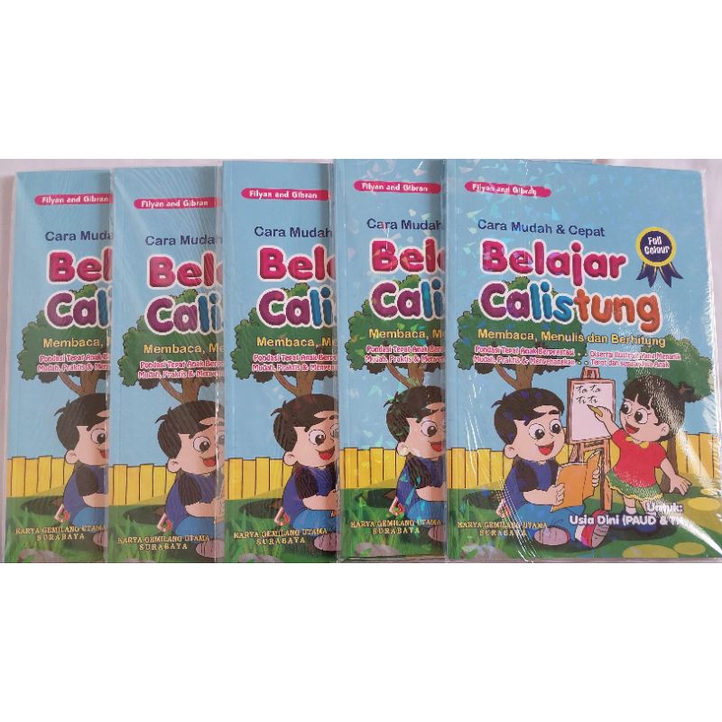 Jual CALISTUNG PAUD DAN TK/SUPER PINTAR CALISTUNG SANG JUARA/BELAJAR ...