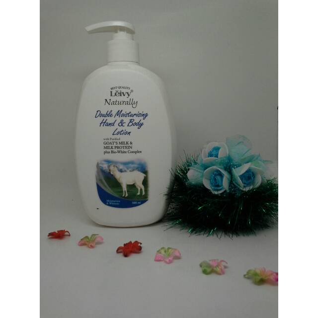 Jual LEIVY BODY LOTION PLUS BIO-WHITE VOMPLEX PUMP 500 ML (6500 ...
