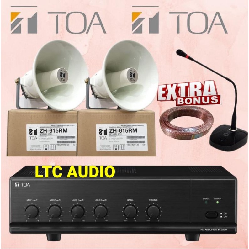 Jual PAKET SOUND TOA ORIGINAL OUTDOOR | Shopee Indonesia