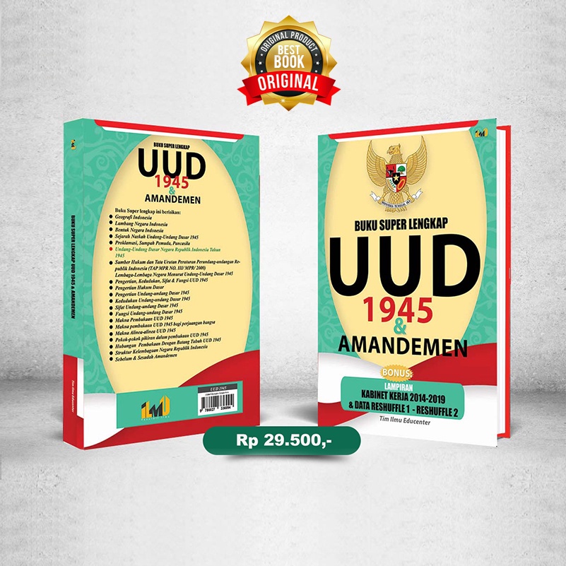 Jual Buku Super Lengkap UUD 1945 & Amandemen sc | Shopee Indonesia