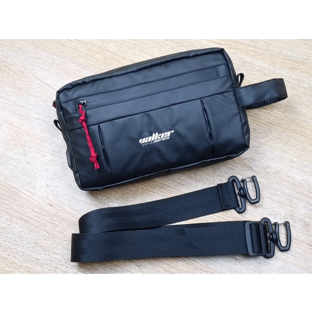 Jual Black Cosmic Tas Selempang Pria Waterproof Multifungsi (Handbag ...