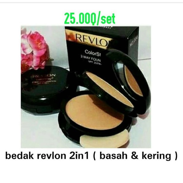 Jual BEDAK REVLON 2IN1 (BASAH +KERING) | Shopee Indonesia
