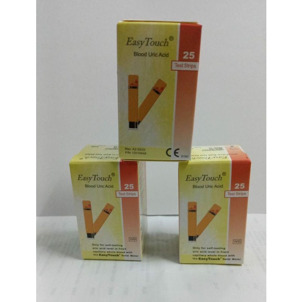 Jual Easy Touch Strip Urid Acid isi 25 Strip | Shopee Indonesia