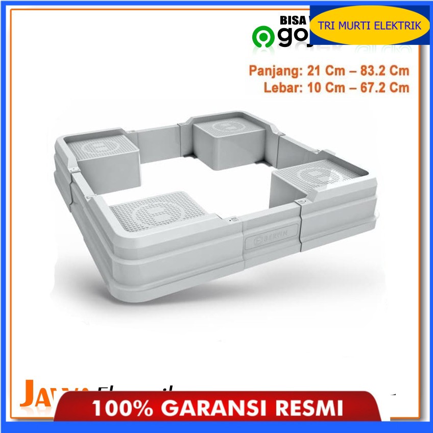 Jual Bervin BRSA-3D31 Kaki / Tatakan / Dudukan Kulkas & Mesin Cuci ORIGINAL | Shopee Indonesia