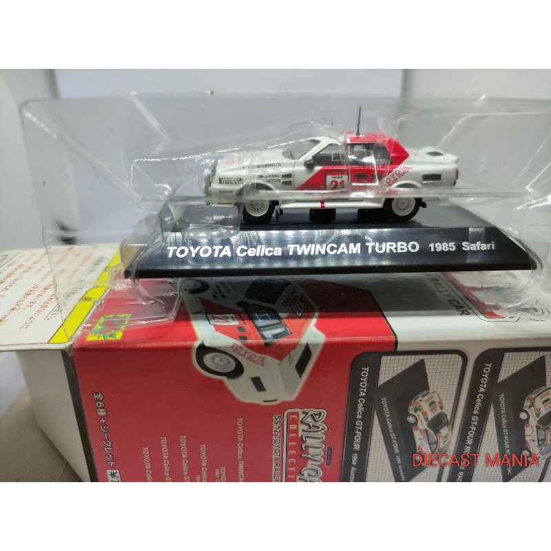 Jual CMS RALLY CAR DIECAST 1:64 CM'S SS.12 TOYOTA CELICA TWINCAM TURBO ...
