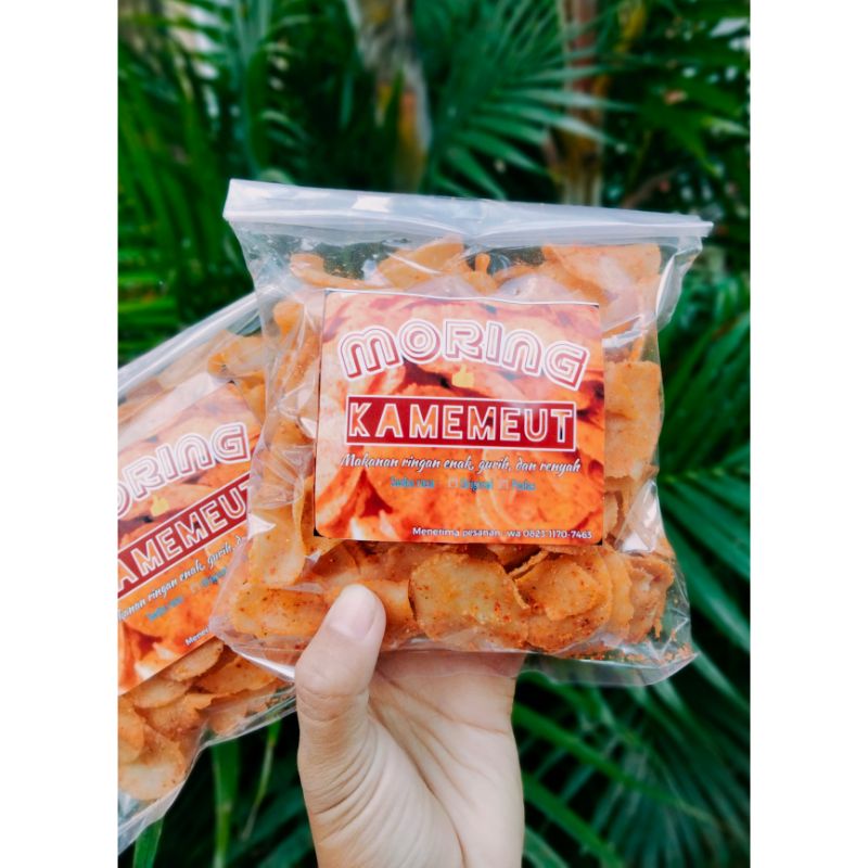 Jual Moring kameumeut jajanan khas garut | 100 gram pedas ORI | Shopee ...