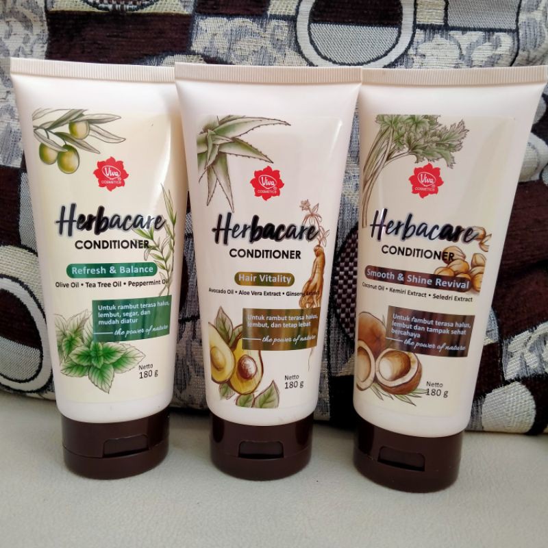 Jual Viva Herbacare Conditioner - herbal avocado tea tree coconut ...