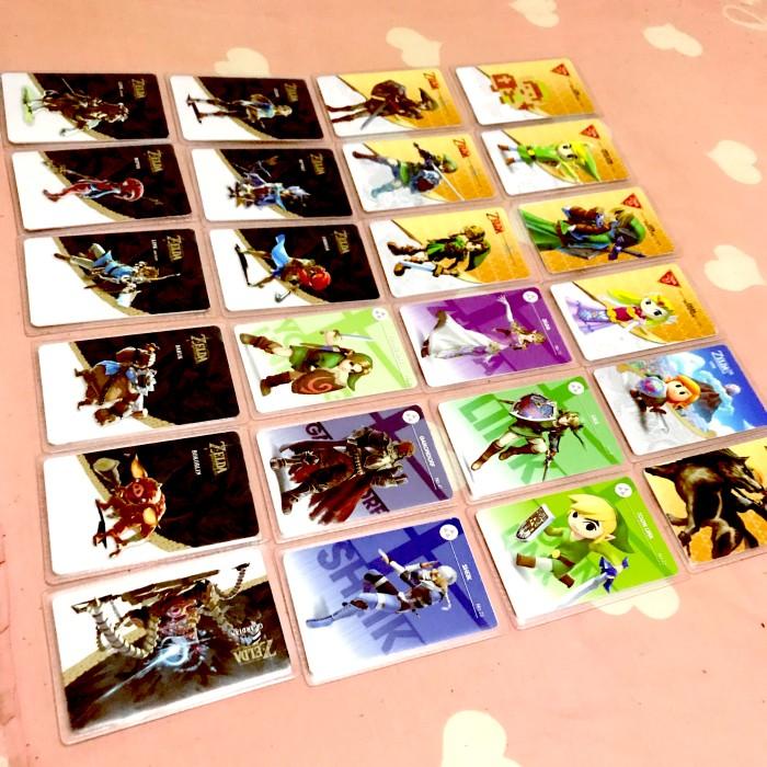 Jual Amiibo Card Zelda BOTW (Breath of The Wild) Nintendo Switch 1set ...