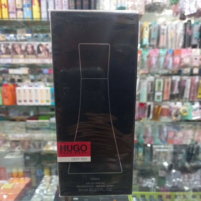 Jual HUGO DEEP RED EDP FOR WOMEN ORIGINAL | Shopee Indonesia