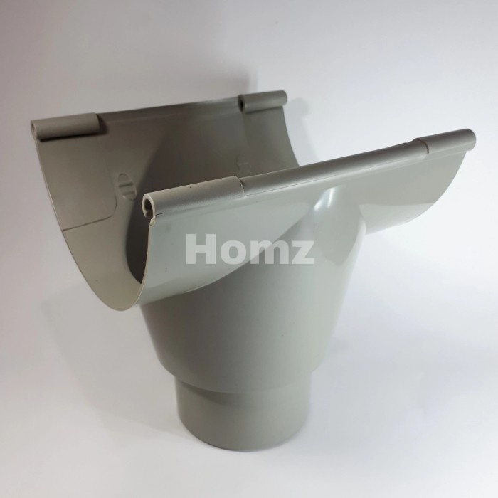 Jual Corong Talang 6" inch PVC Setengah Lingkaran / RG 6 1/2 Bulat ...